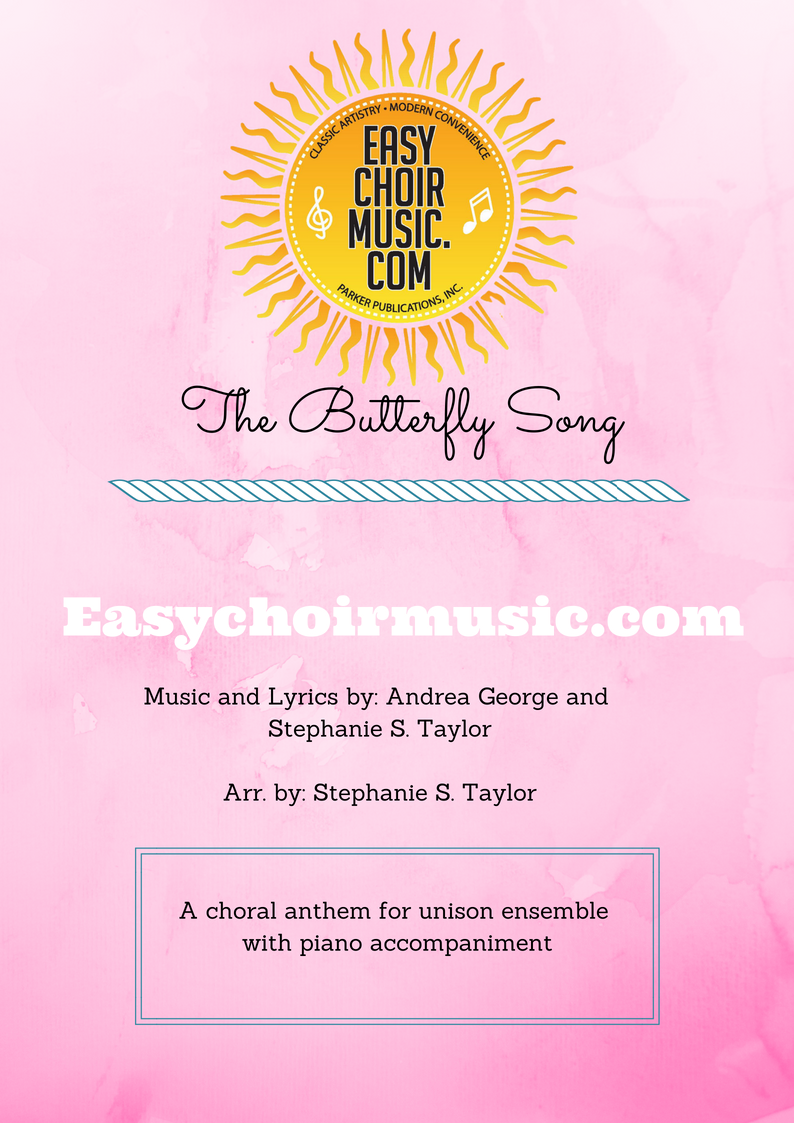 The Butterfly Song (Unison) – Easy Choir Music