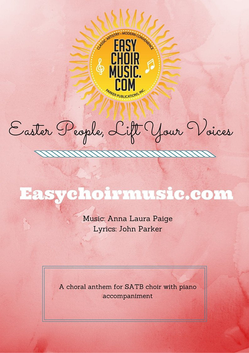 Easter/Lent Chorals – Easy Choir Music